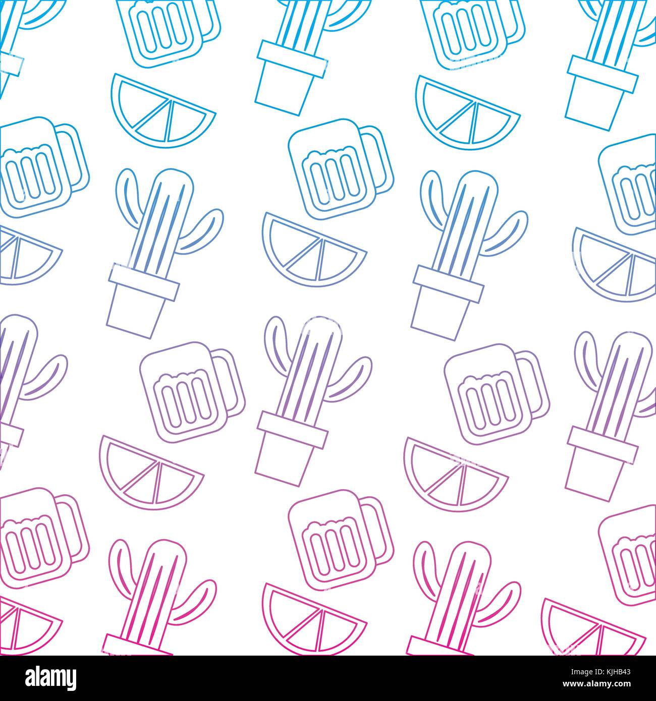 Beer Mexico Stock Vector Images - Alamy