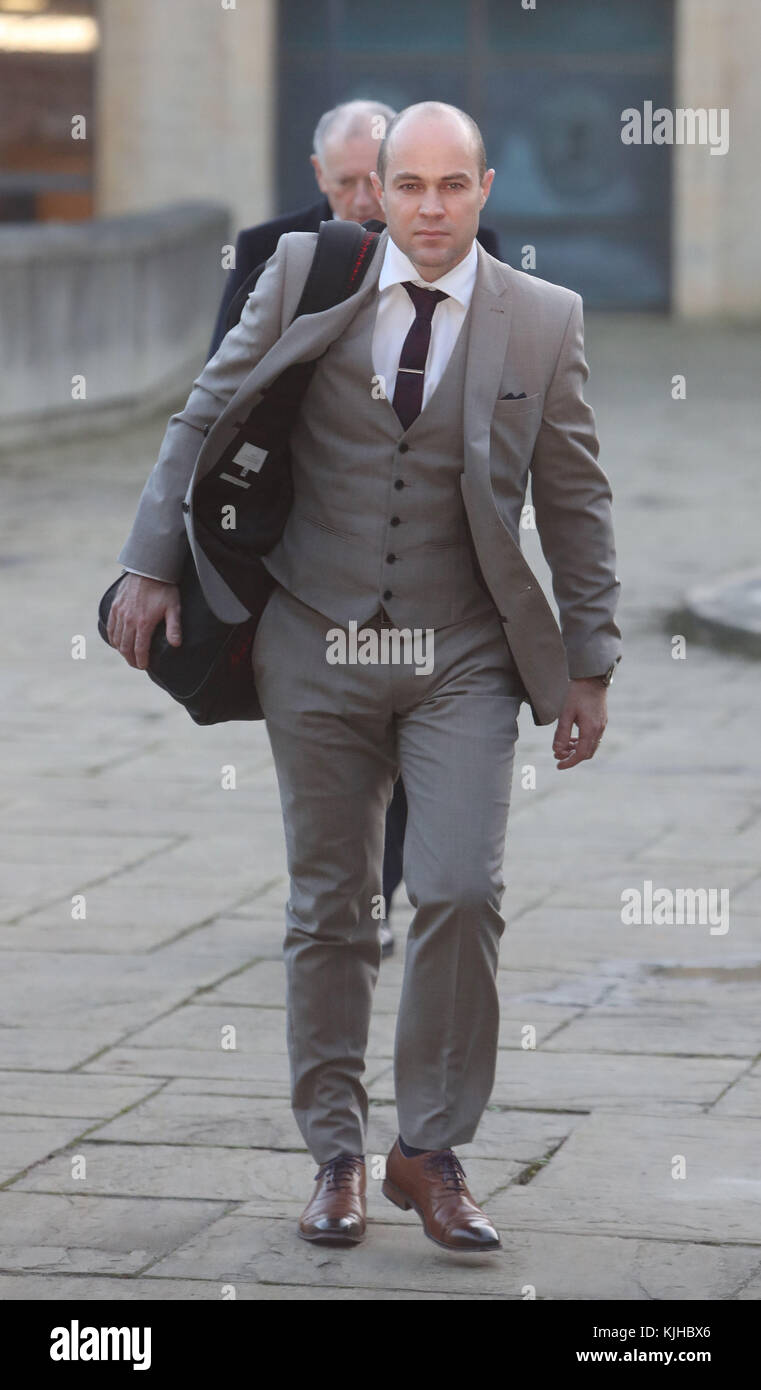 Emile Cilliers, 37, leaves Winchester Crown Court after a jury failed ...