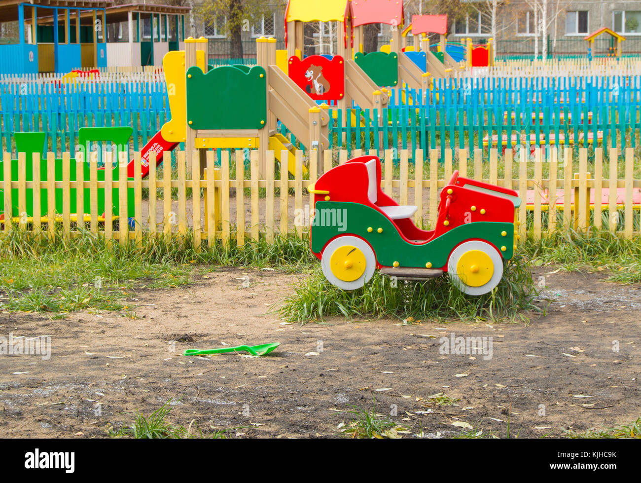 Child in toy sports car hi-res stock photography and images - Alamy