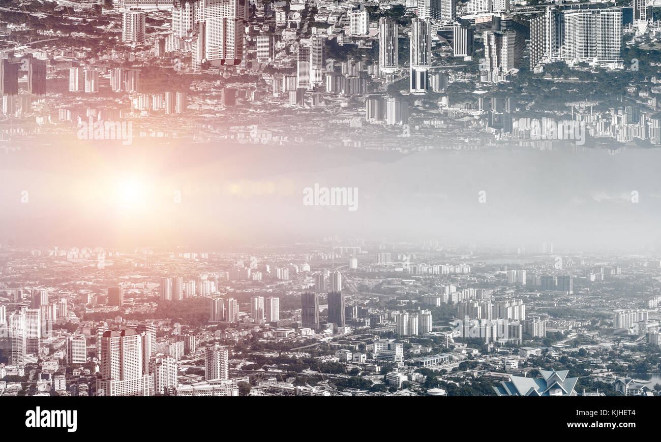 Modern cityscape view Stock Photo - Alamy