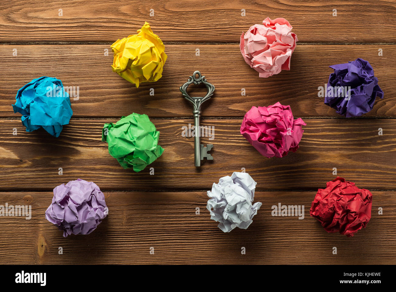 Finding key to success Stock Photo - Alamy