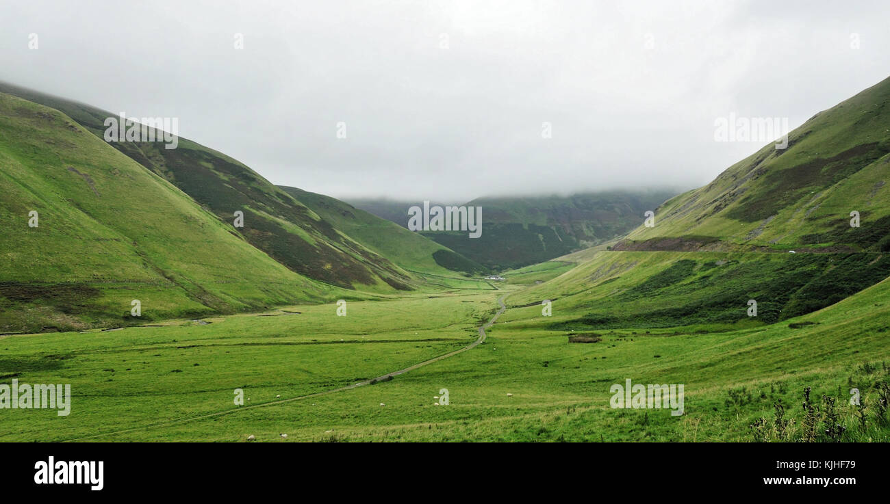Scotland Highlands Trossachs Stirlingshire Landscape Daytime Stock ...