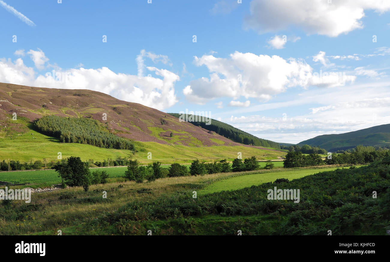 Scotland Highlands Trossachs Stirlingshire Landscape Daytime Stock ...