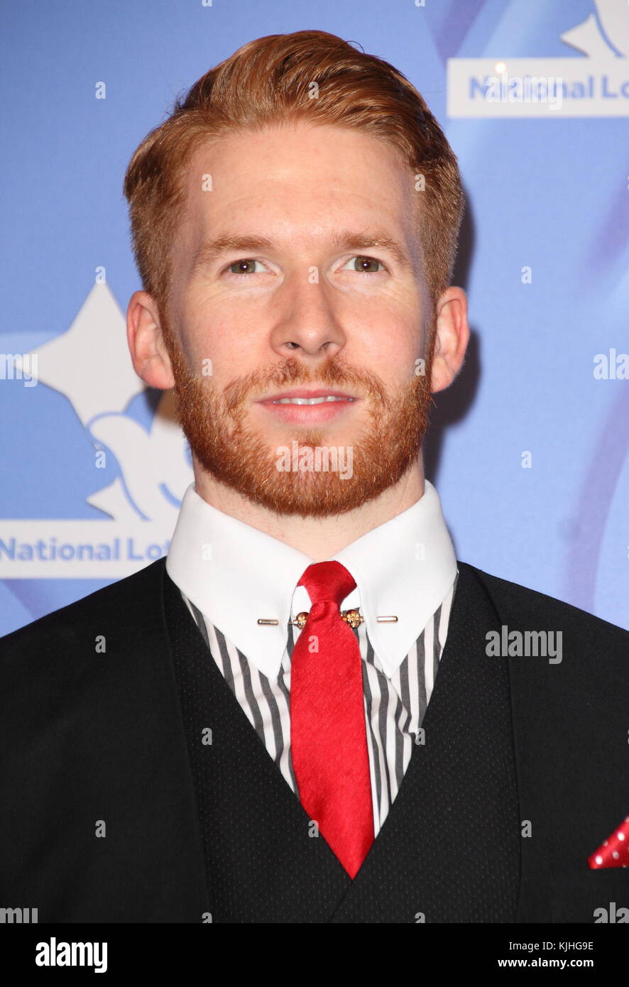 London, UK. Neil Jones at National Lottery Awards 2017 at The London ...