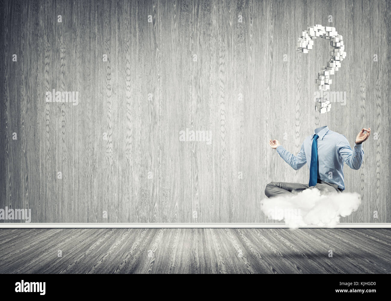 Relax and find solution Stock Photo - Alamy