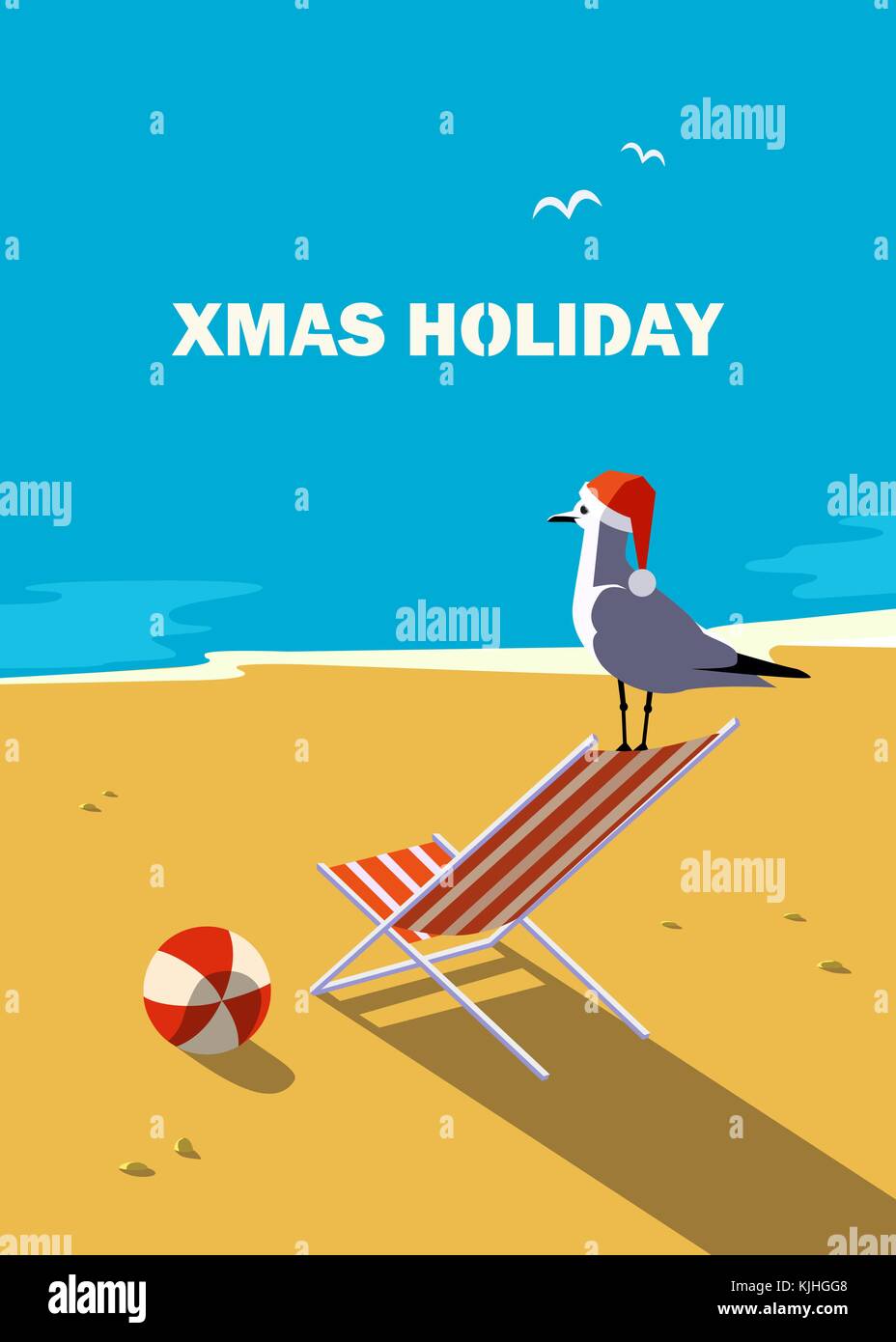 Caribbean resort poster Stock Vector Images - Alamy