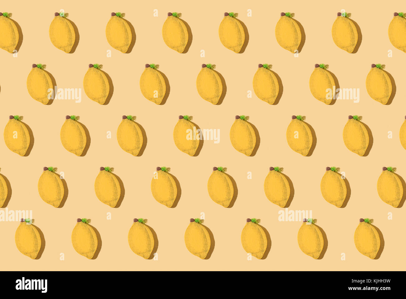 Lemons repeated pattern background Stock Photo - Alamy