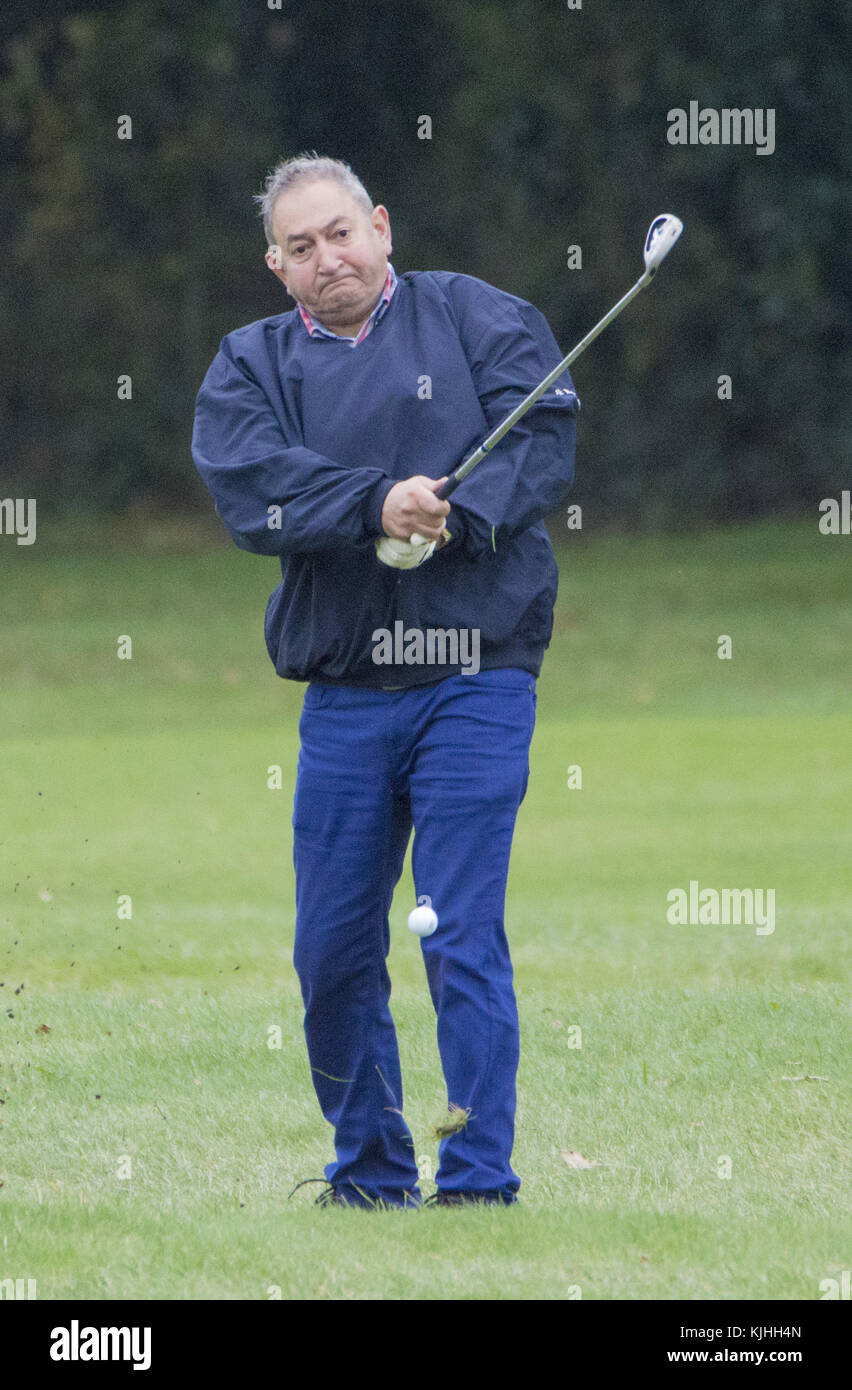 Snooker legends and 1 boxing legend got together for a fun golf day at ...