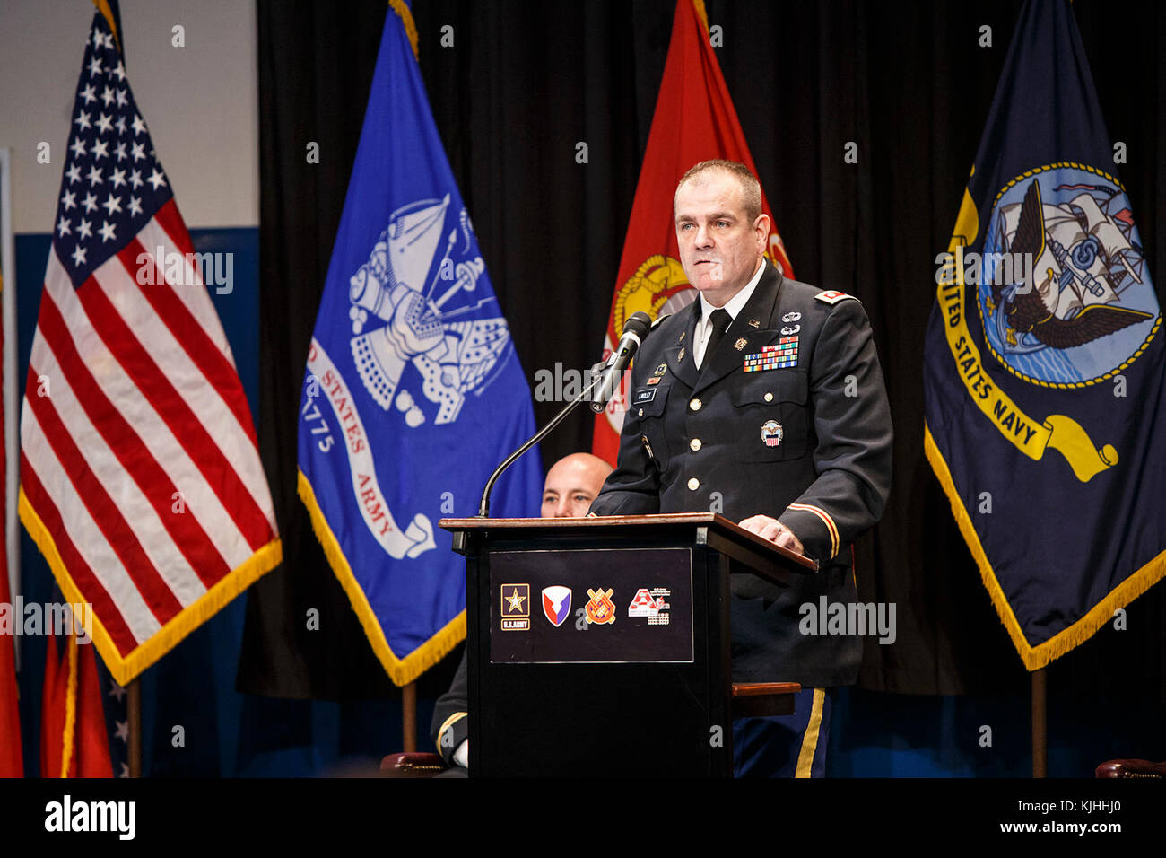 DLA Distribution Anniston, Ala., Commander Lt. Col. Michael Lindley ...