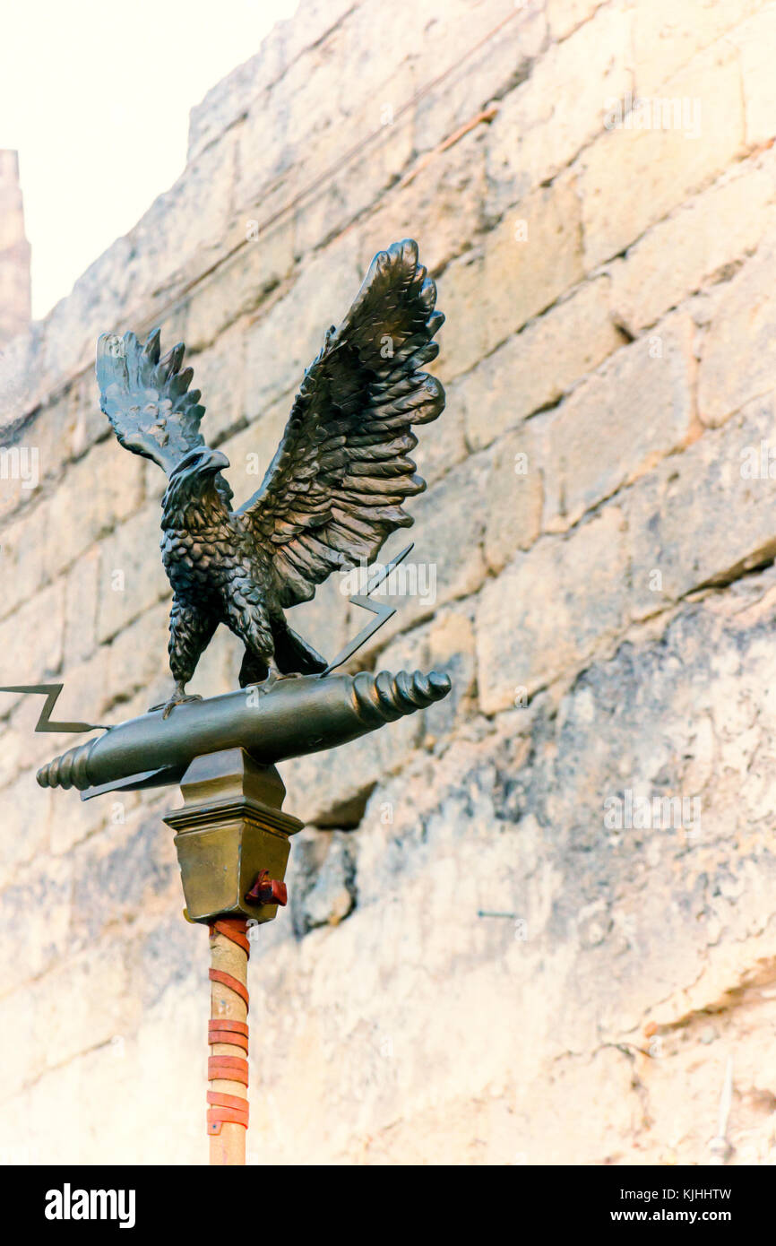 Bronze statue of the eagle of the Roman empire Stock Photo - Alamy