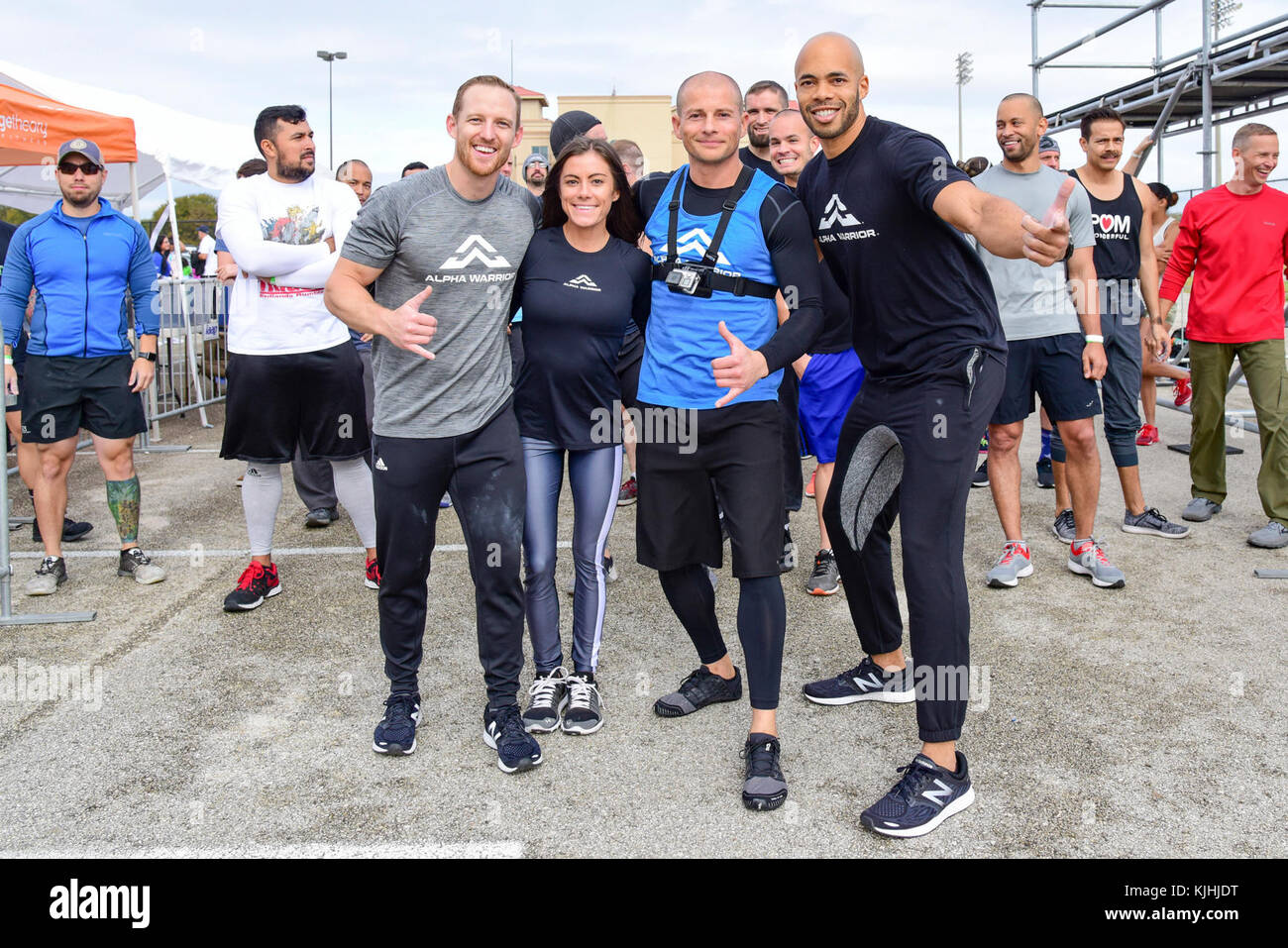 Alpha Warrior Professional Athletes ran the 32-obstacle battle rig ...