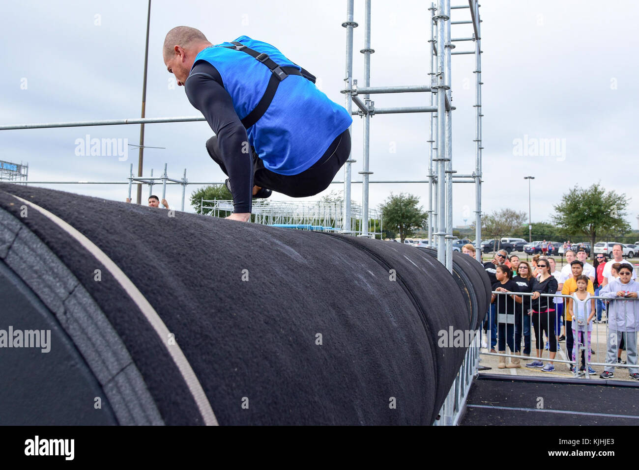 Alpha Warrior Professional Athletes ran the 32-obstacle battle rig ...