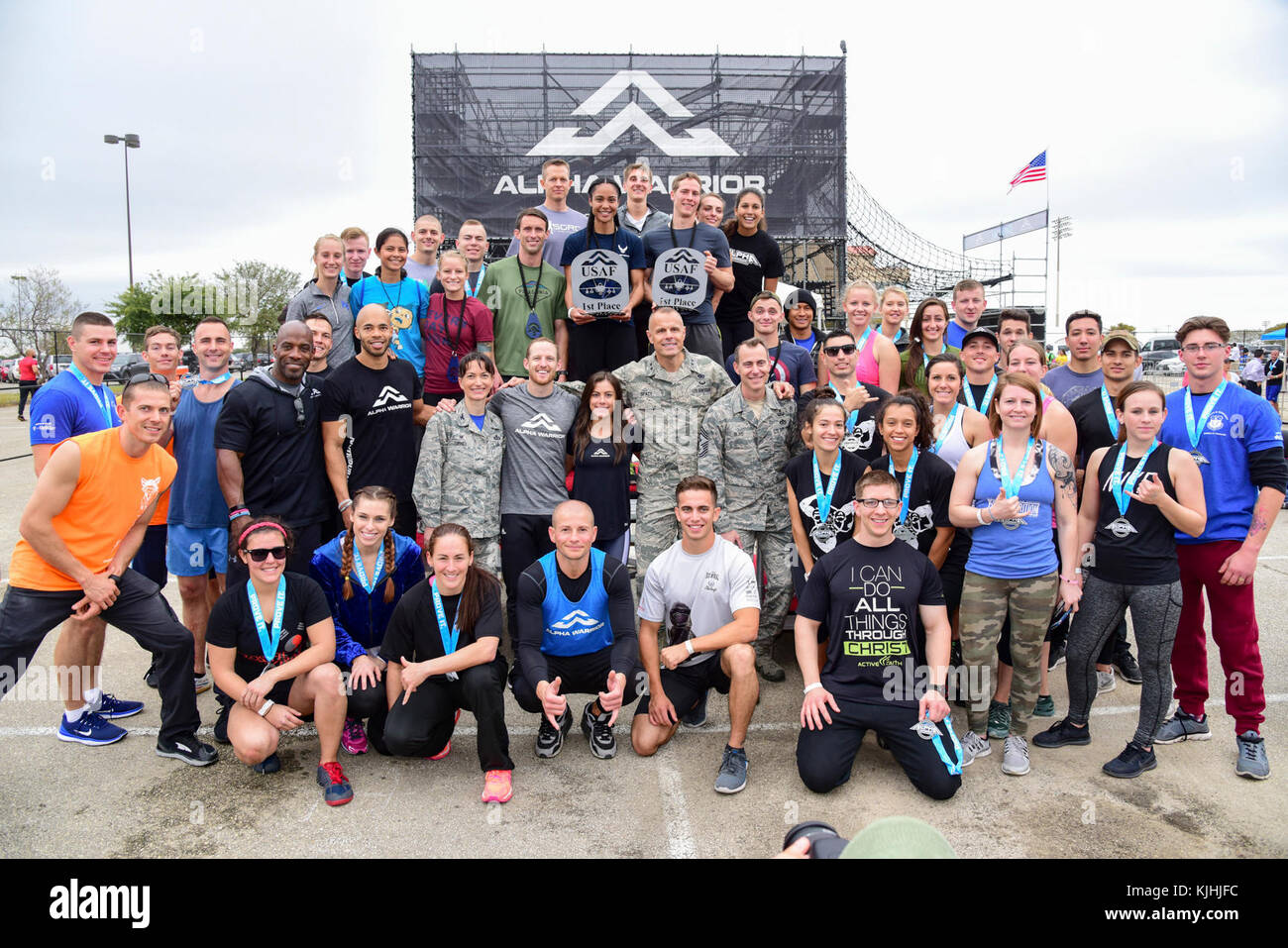 The top Air Force Alpha Warrior athletes from around the globe competed ...