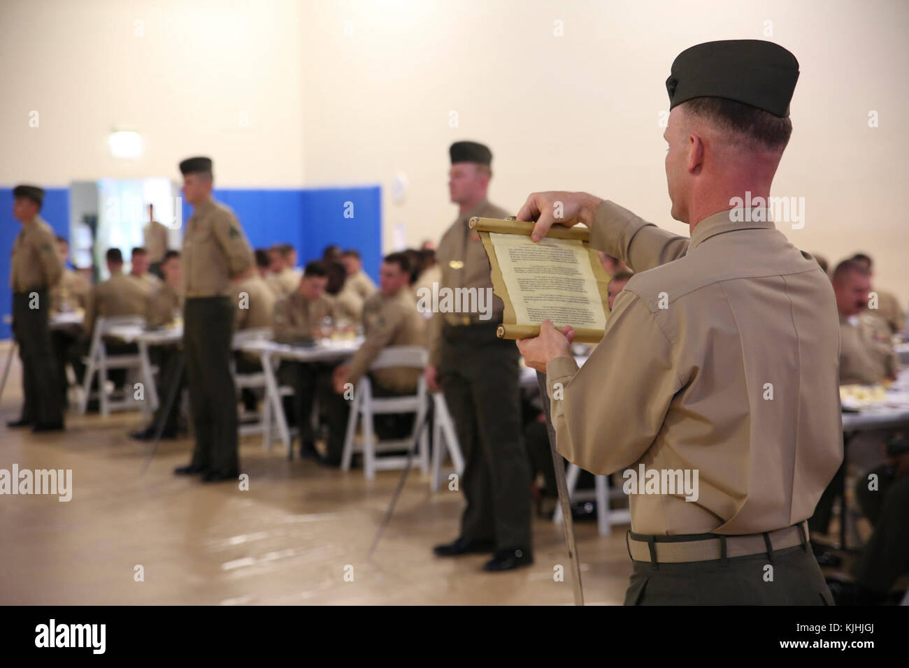 First Lieutenant Joseph Love, adjutant for the Special Purpose Marine ...