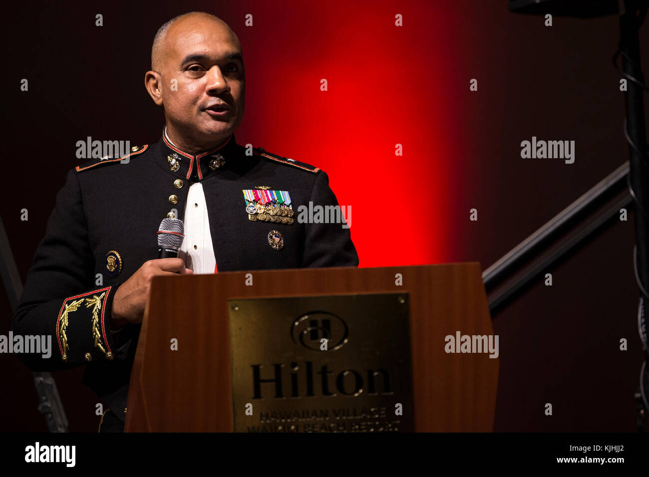 U S Marine Corps Brig Gen Brian W Cavanaugh Deputy Commander U S