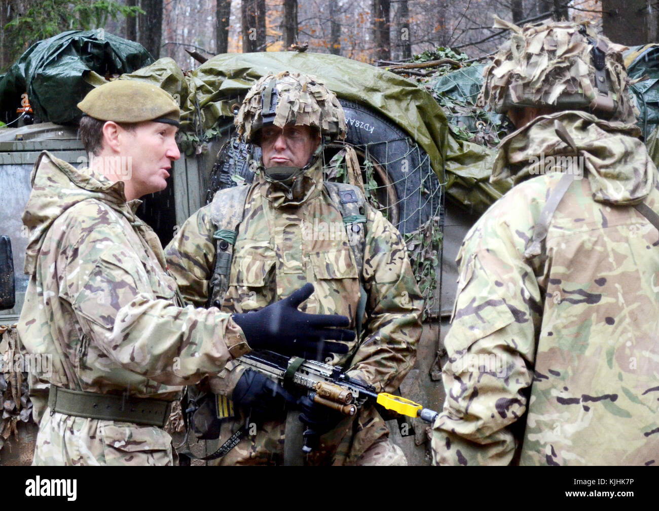Commander 1st mechanized brigade hi-res stock photography and images ...