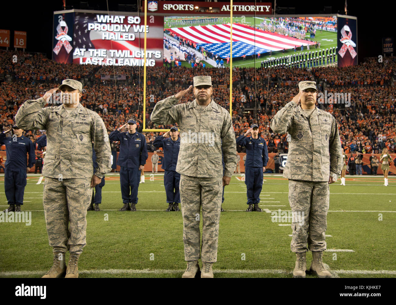 From left to right: Col. Lorenzo “Che” Bradley, 460th Operations Group ...