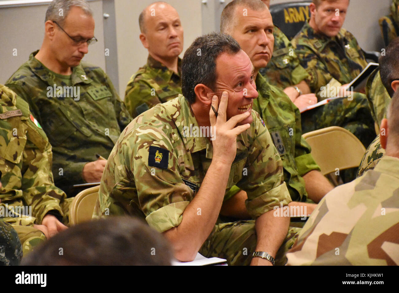 Brigadier james carr smith hi-res stock photography and images - Alamy