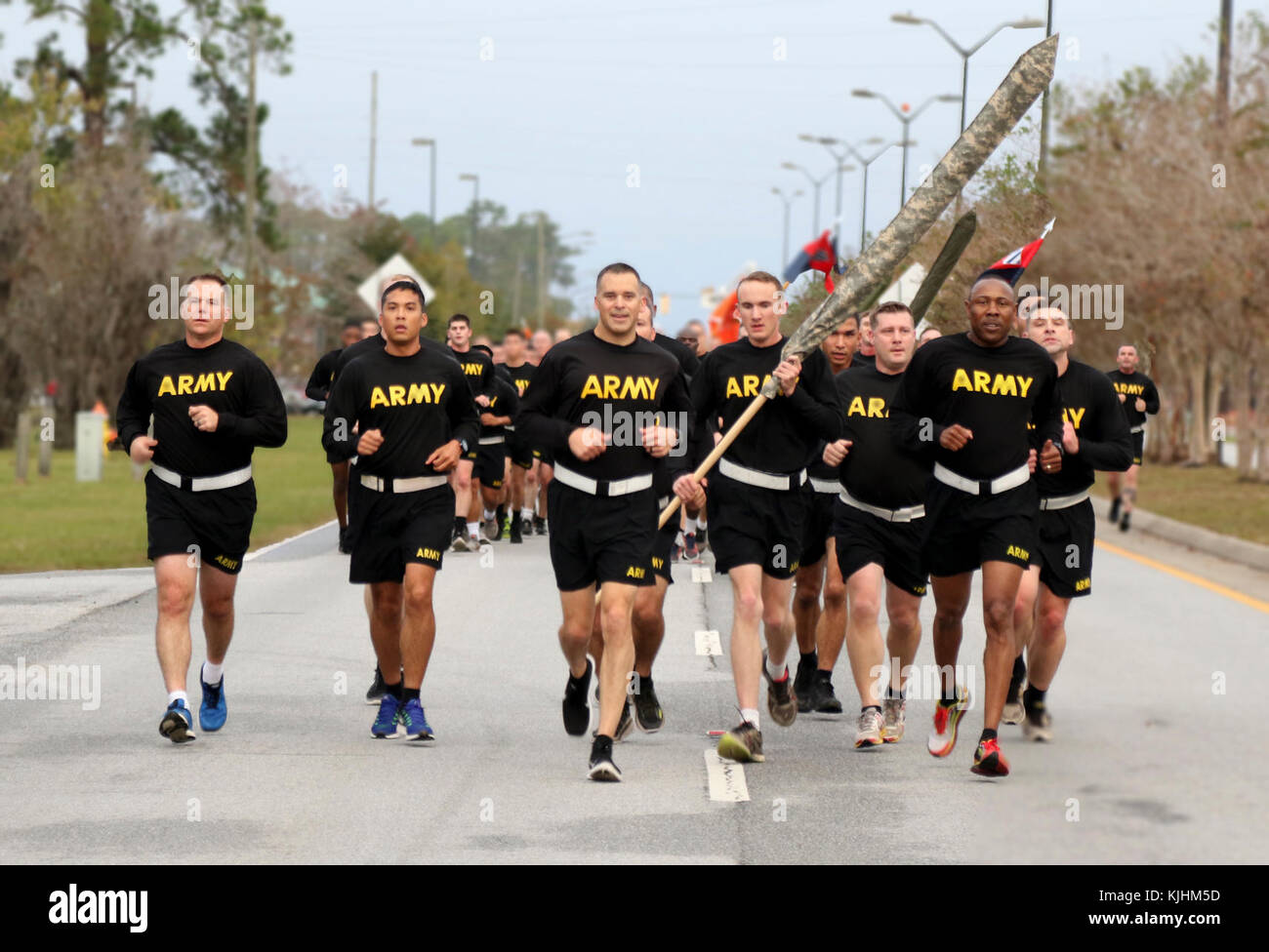 Soldiers and leaders with the 3rd Infantry Division conduct a division ...