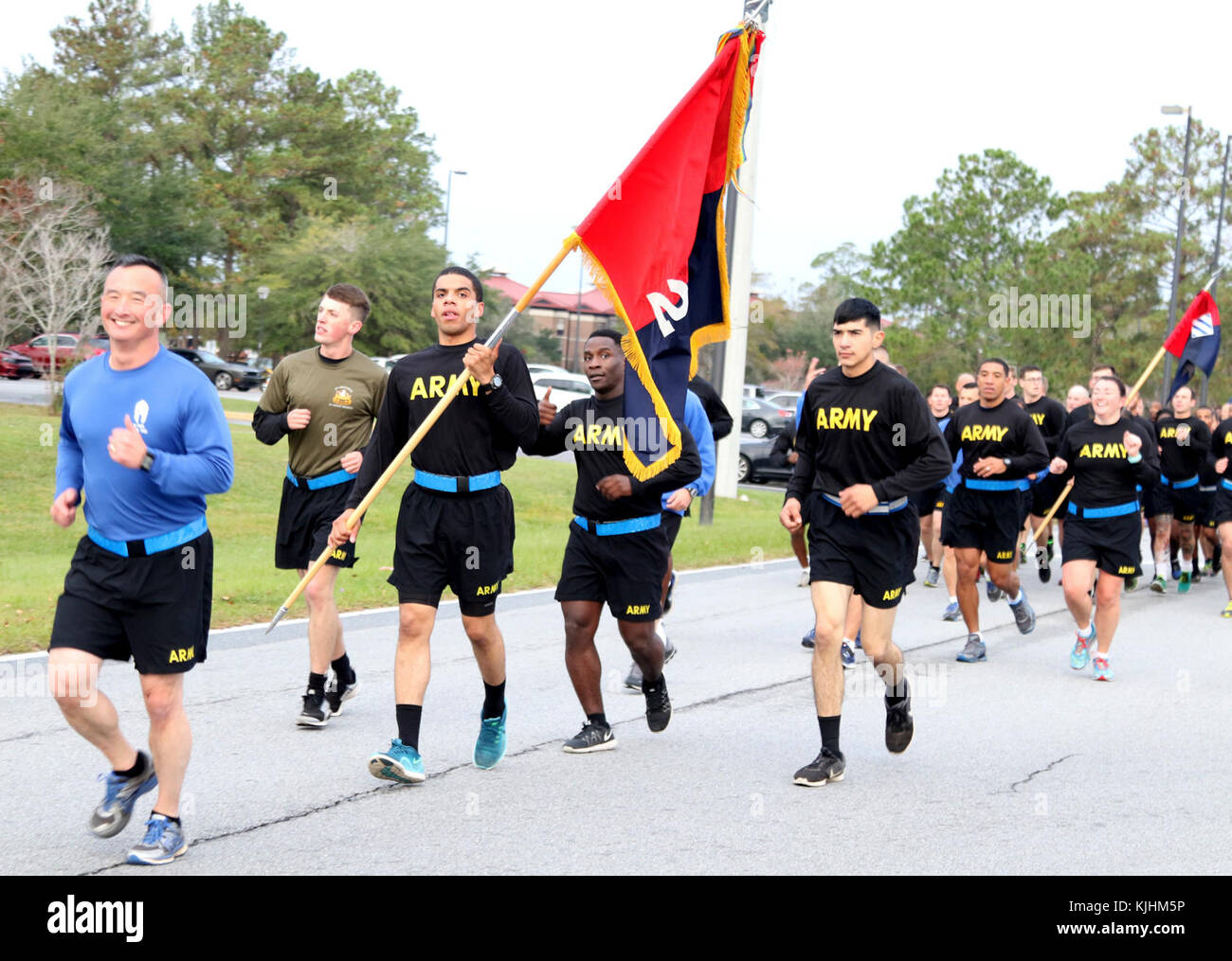 Soldiers and leaders with the 3rd Infantry Division conduct a division ...