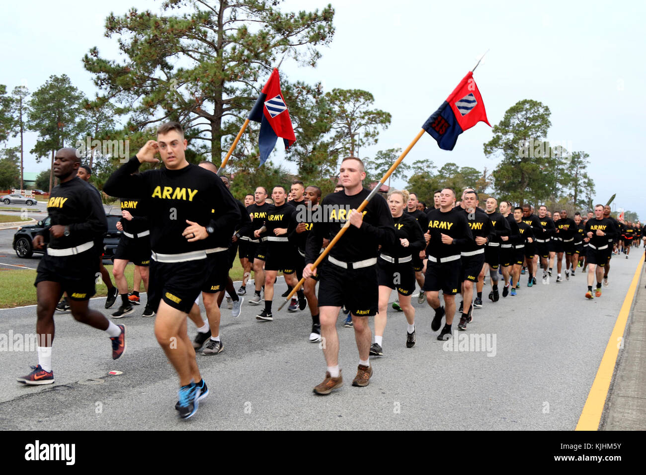 Soldiers and leaders with the 3rd Infantry Division conduct a division ...