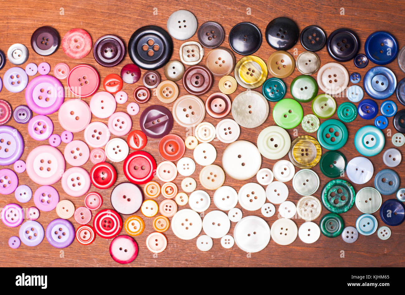 Colorful buttons as a rainbow background for design Stock Photo - Alamy