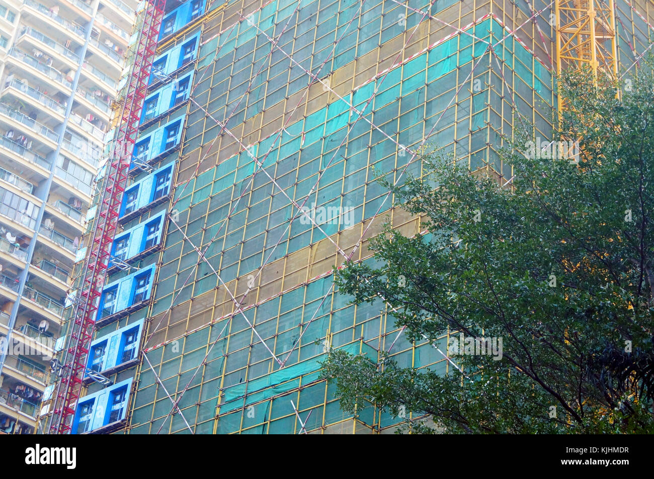 Shenzhen, China: architectural landscape of Baoan seaside Plaza Stock ...