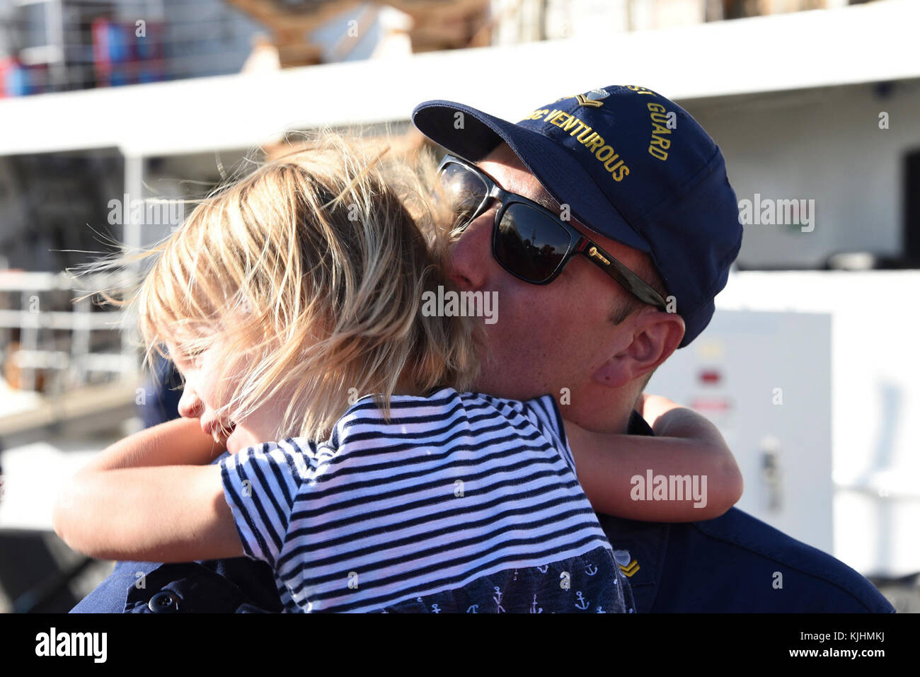 Petty Officer 2nd Class Ryan Steiger, a crewmember aboard the Coast ...