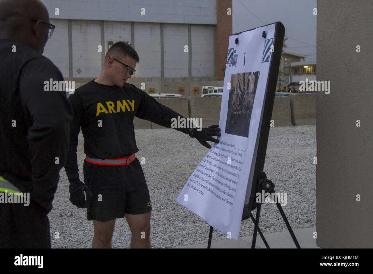 Dog-faced Solders from 3rd Infantry Division get a history lesson on ...