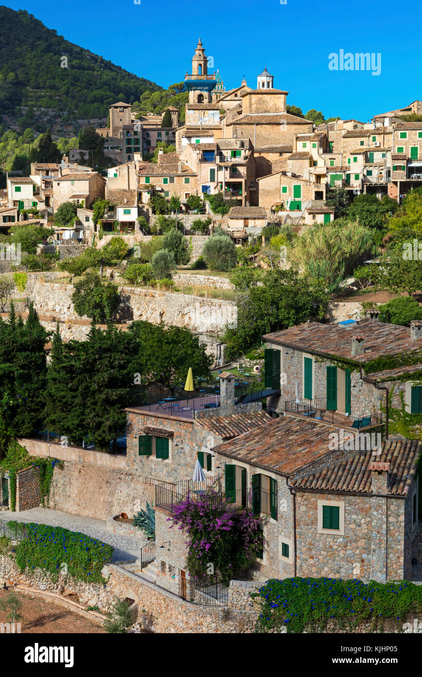 Valldemossa village, Mallorca, Balearic isles, Spain Stock Photo - Alamy