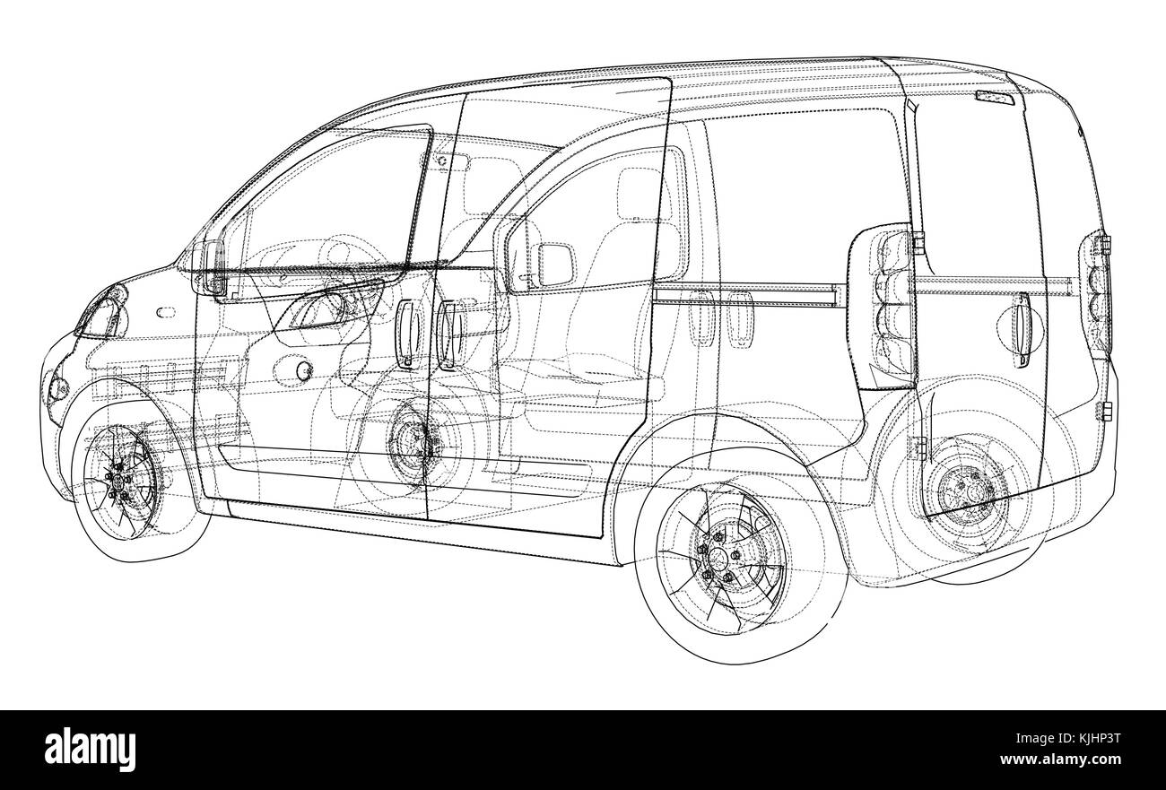 Concept car. Vector Stock Vector Image & Art - Alamy