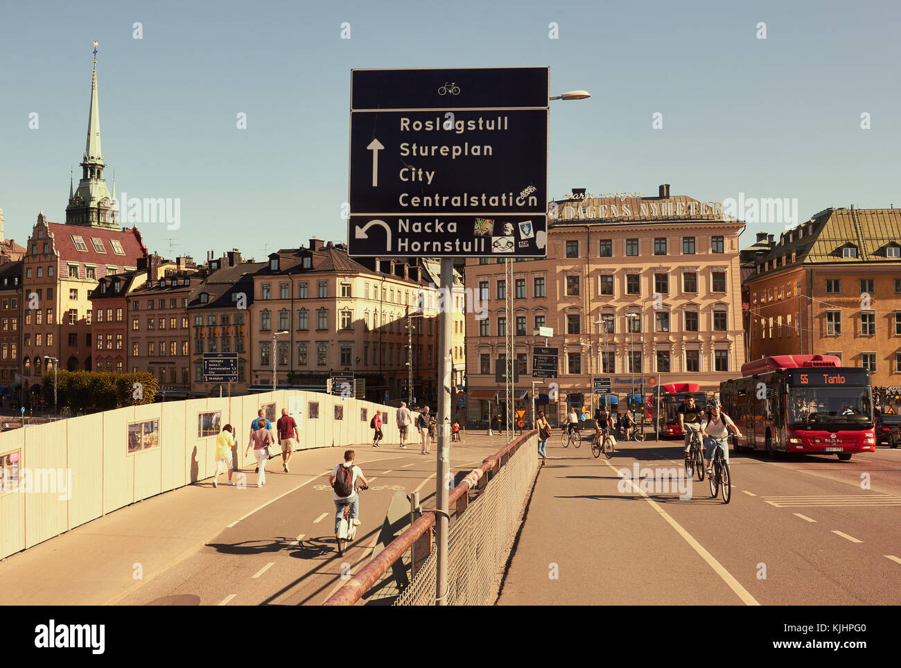 Bus buses stockholm sweden hi-res stock photography and images - Alamy