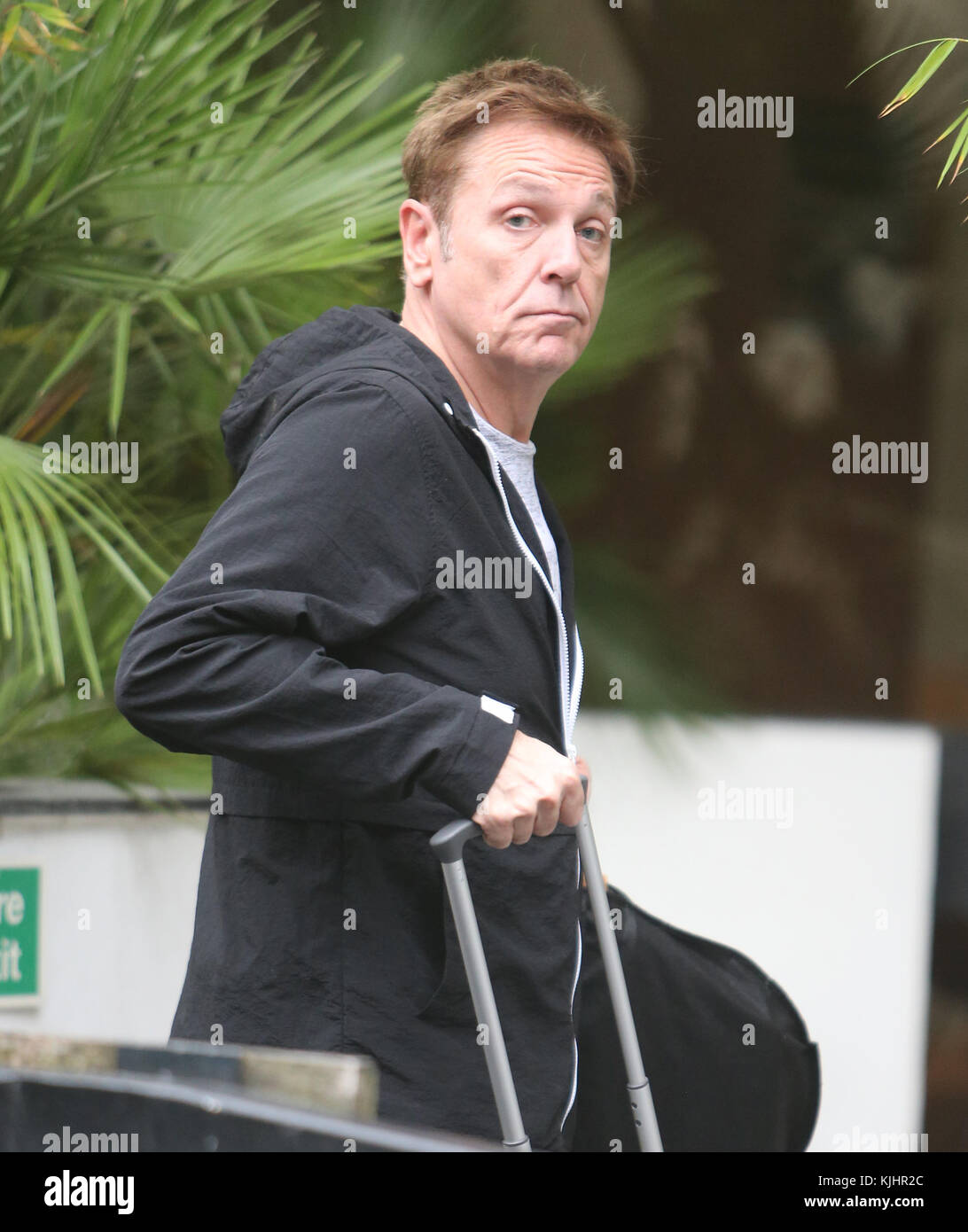 Brian Conley outside ITV Studios Featuring: Brian Conley Where: London ...
