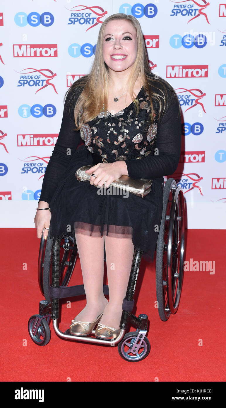 Photo Must Be Credited ©Alpha Press 079965 22/11/2017 Hannah Cockcroft ...
