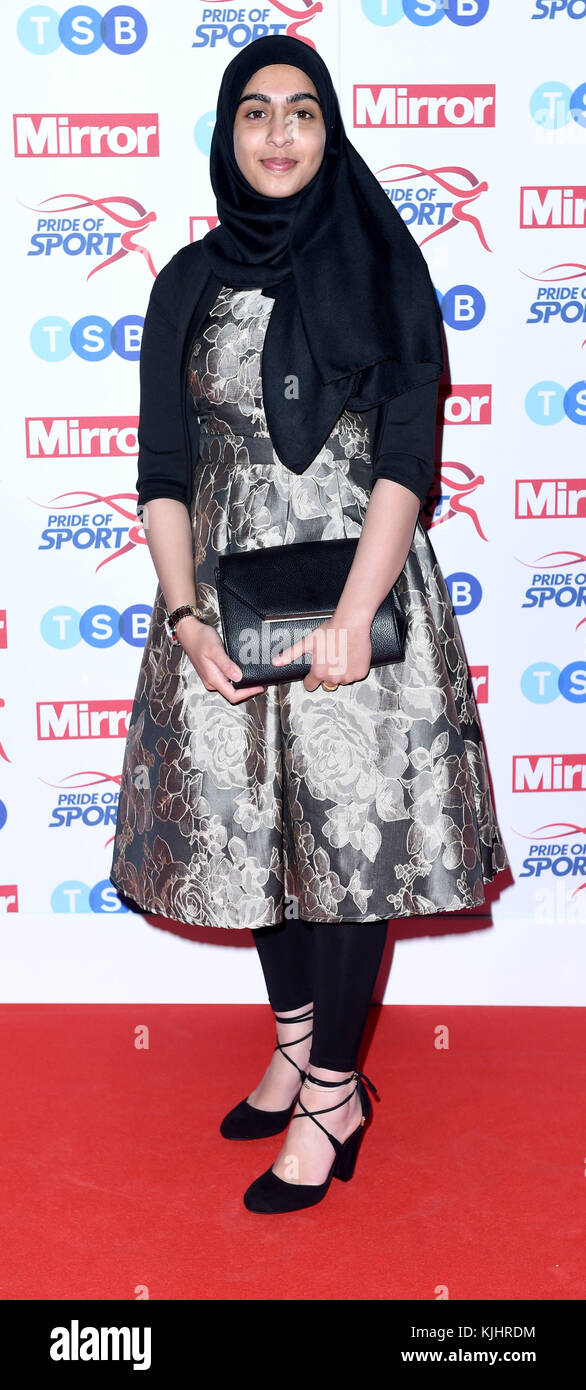 Photo Must Be Credited ©Alpha Press 079965 22/11/2017 Maryam Ali Pride ...