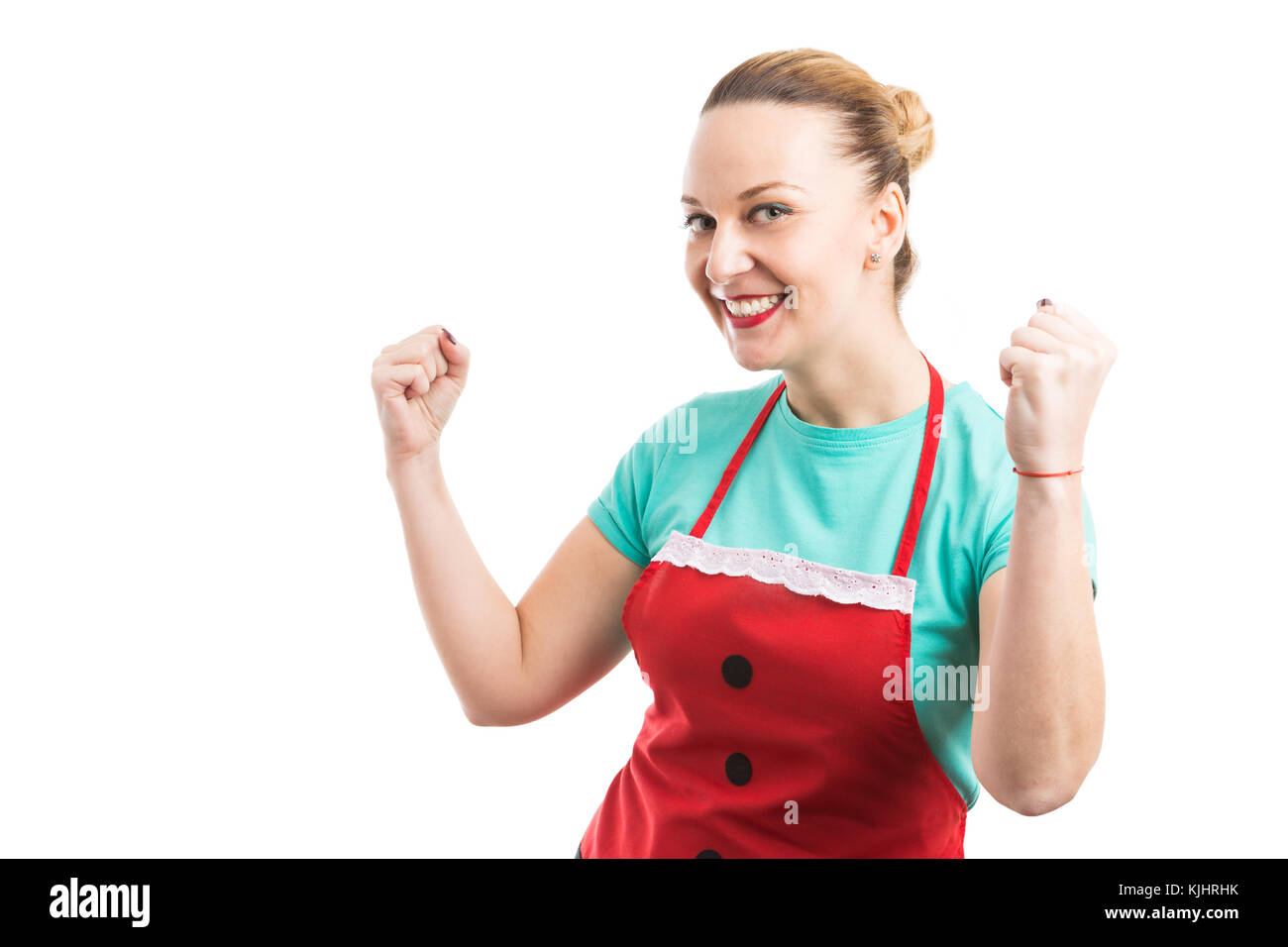 Cheerfull woman hi-res stock photography and images - Alamy