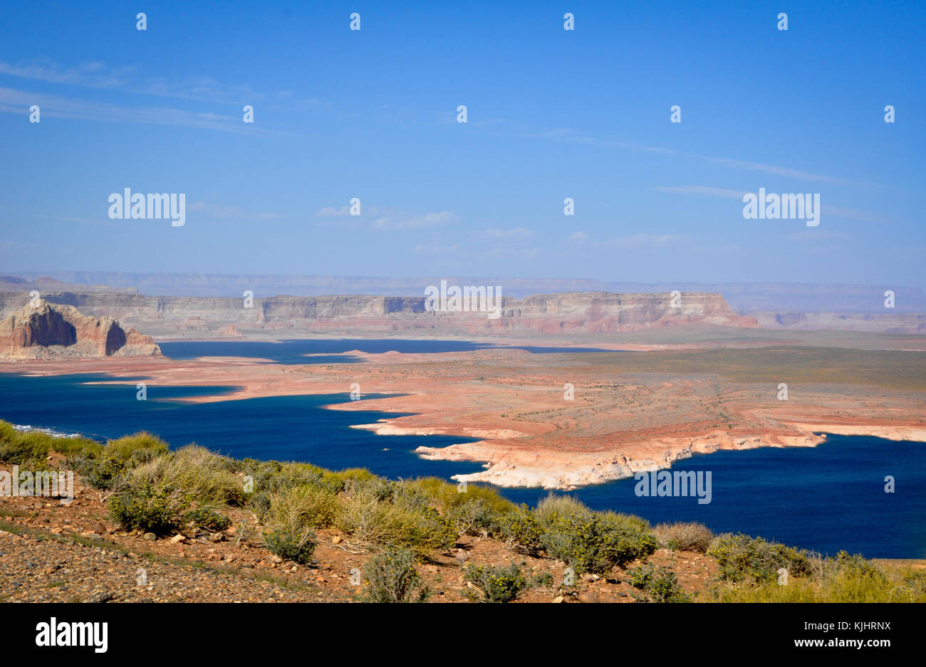 Point of View at the Lake Powell Stock Photo - Alamy