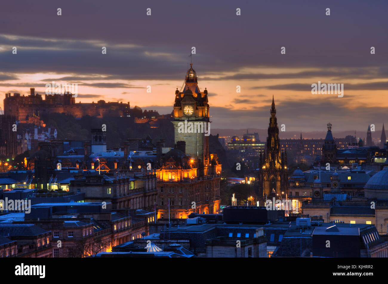 The Carlton Hotel Edinburgh High Resolution Stock Photography and ...