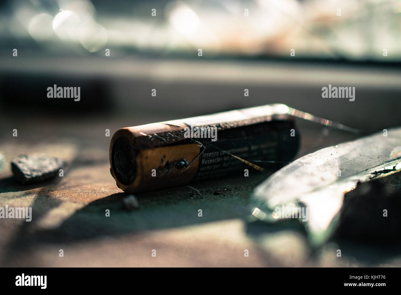 Broken battery hi-res stock photography and images - Alamy