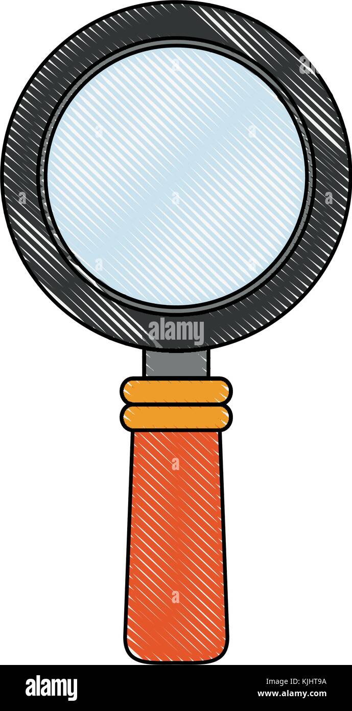 Magnifying glass symbol Stock Vector Image & Art - Alamy