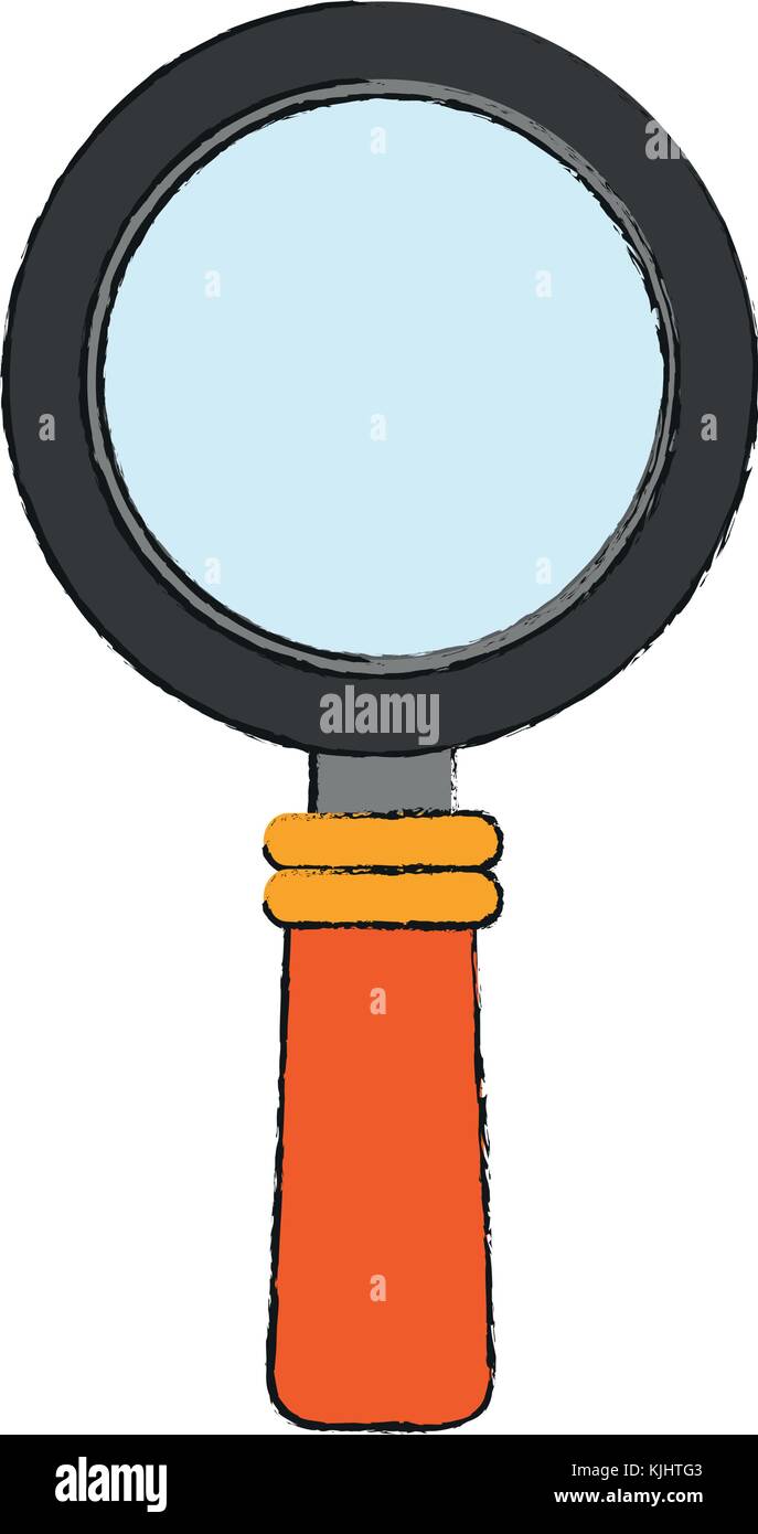 Magnifying glass symbol Stock Vector Image & Art - Alamy