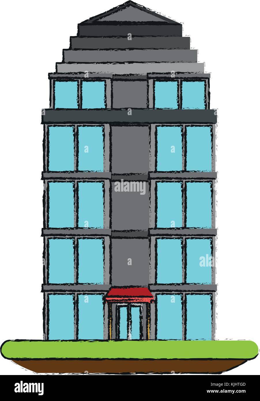 Tower building symbol Stock Vector Image & Art - Alamy