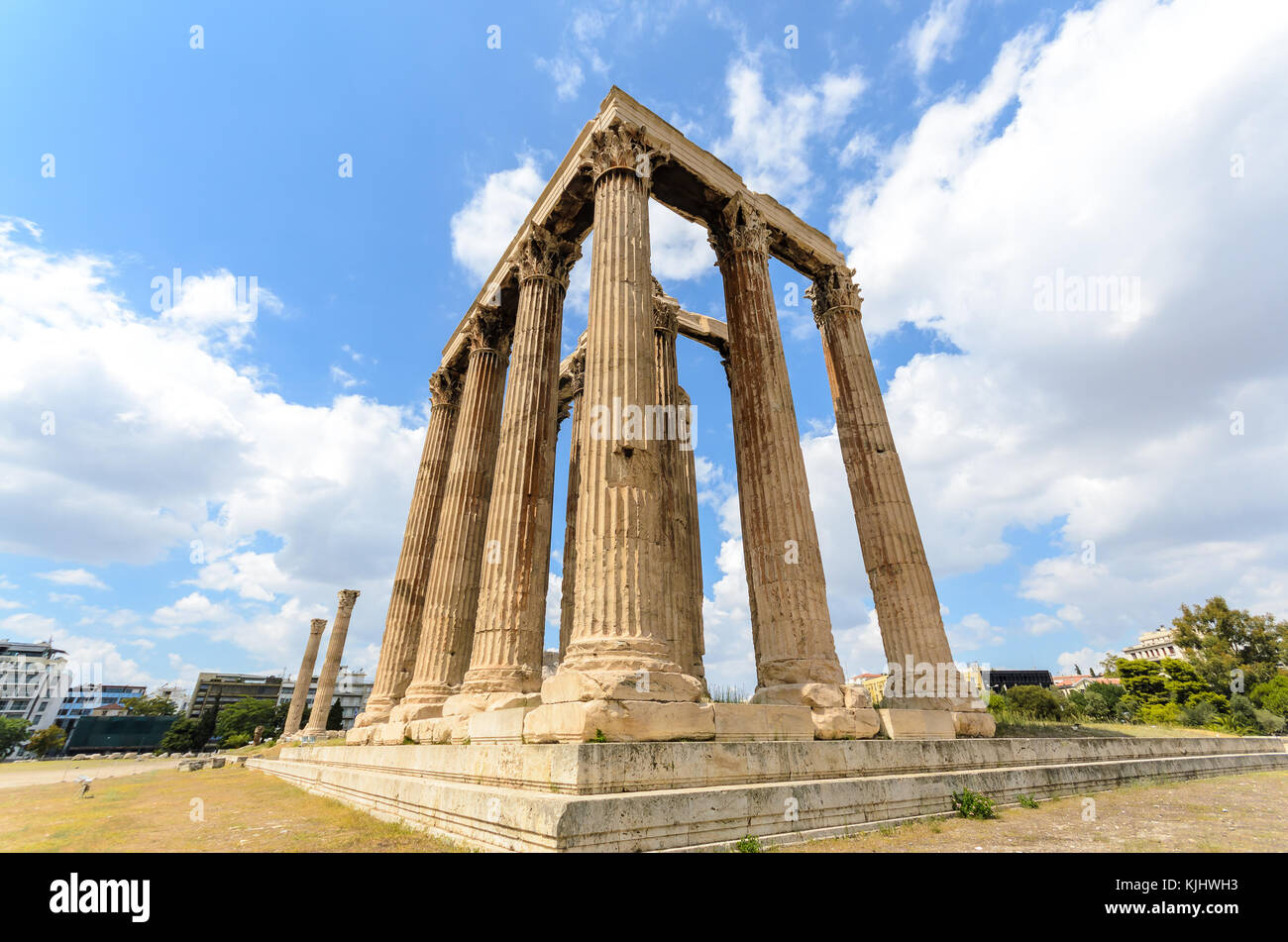 Temple of Zeus, Athens, Greece Stock Photo - Alamy