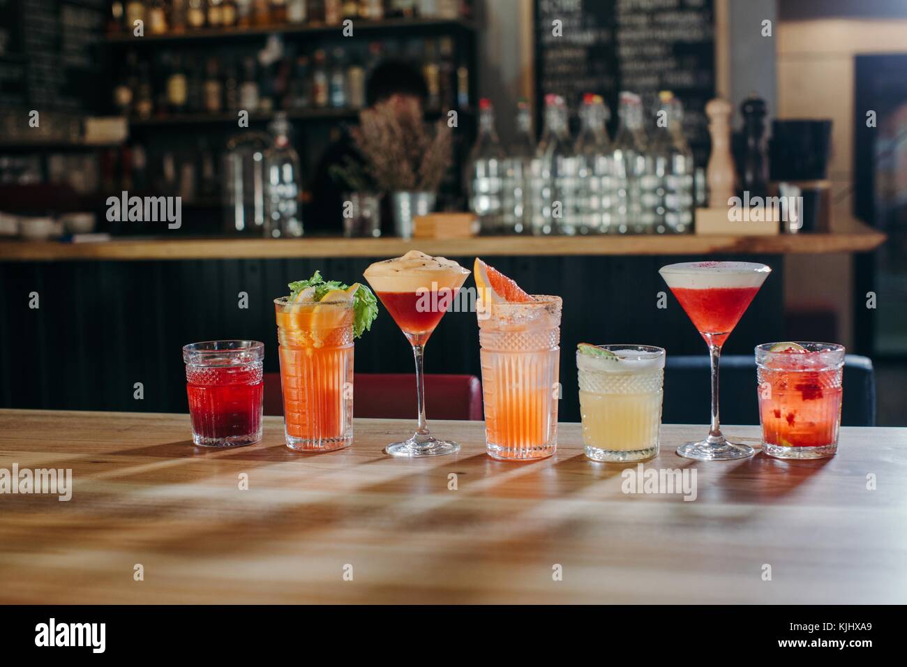 Assorted aperitif cocktails hi-res stock photography and images - Alamy