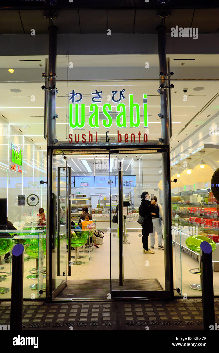 Wasabi sushi bento restaurant london hi-res stock photography and ...