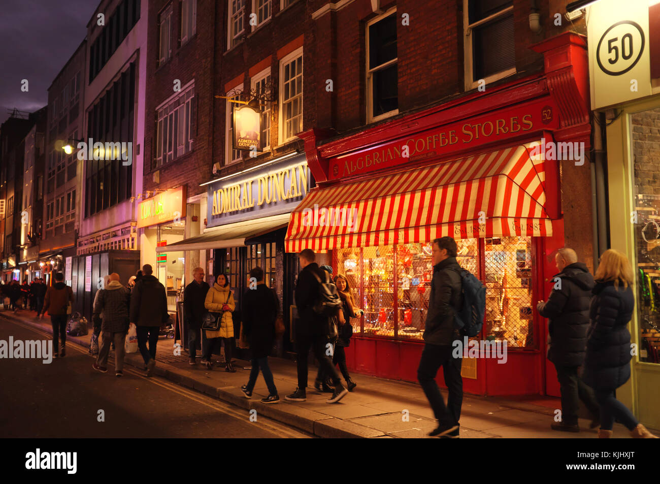 Compton Streets At Night