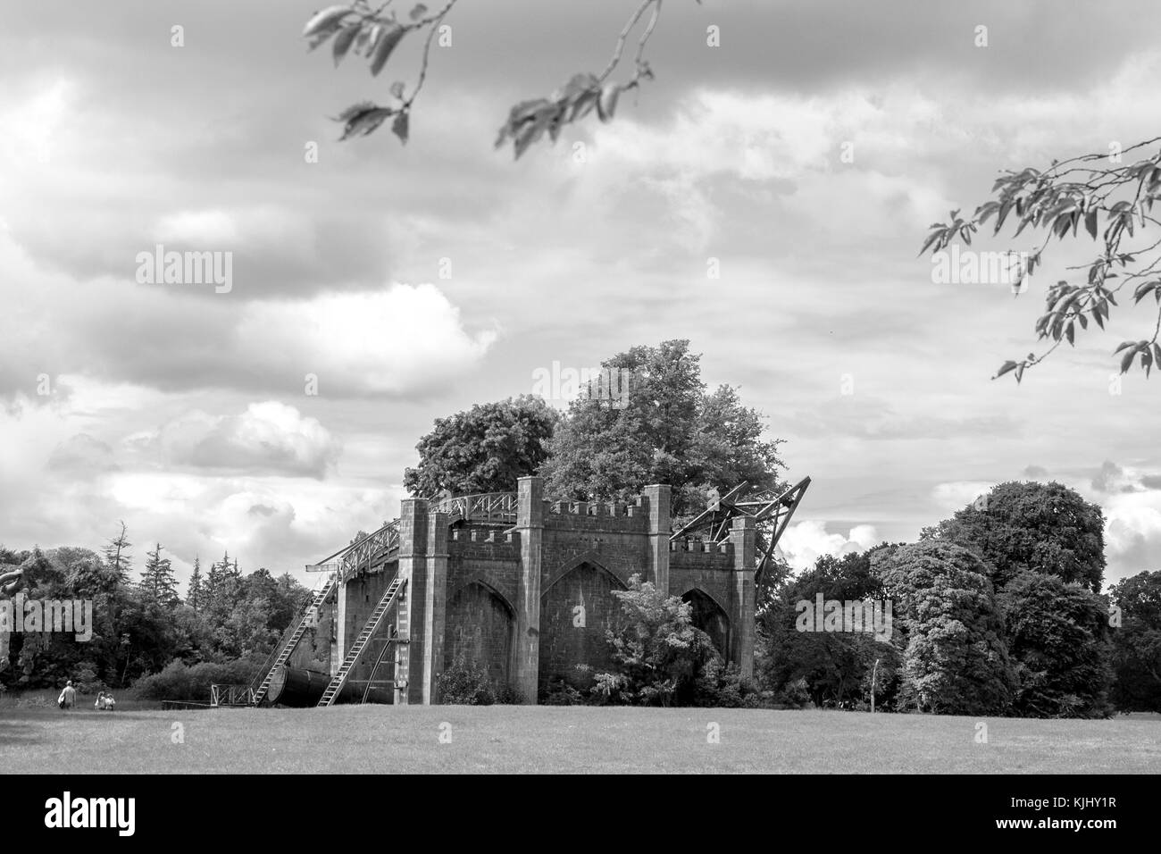 The Great Telescope, the leviathon telescope at Birr Castle, Ireland ...