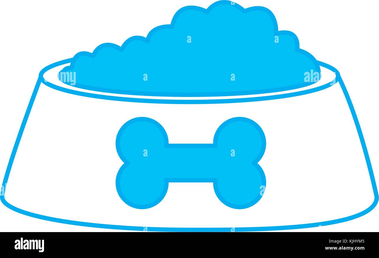 Dog food isolated Stock Vector Image & Art - Alamy