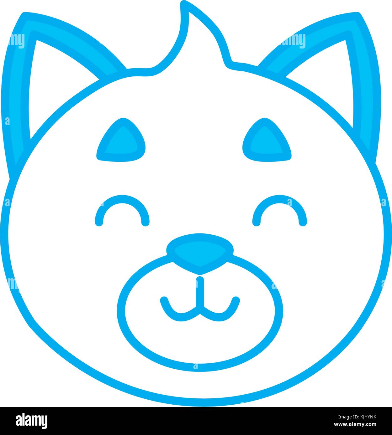 Cat head cartoon Stock Vector Image & Art - Alamy