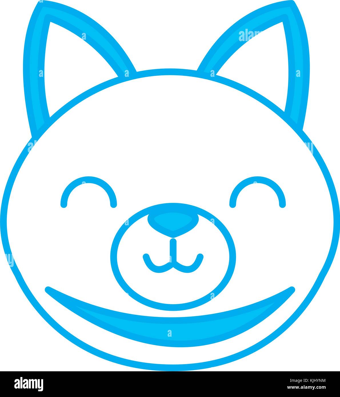 Cat head cartoon Stock Vector Image & Art - Alamy
